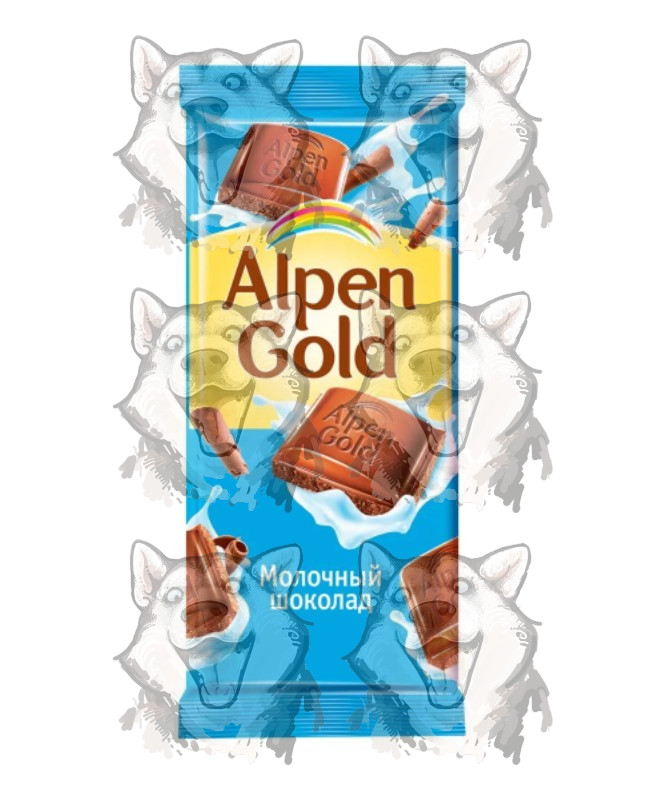 Шоколад Alpen Gold молочный 85 гр. Купить в интернет-магазине Бонжур