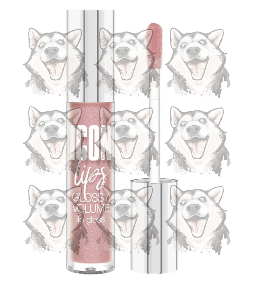 Блеск для губ Lux Visage Icon lips glossy volume с эффектом объема тон ...