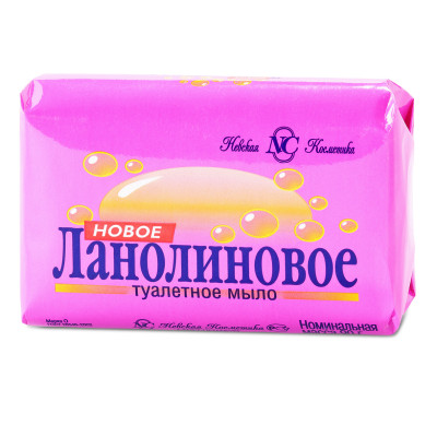 Мыло туалетное Невская косметика Новое ланолиновое 90 г. Купить в ...