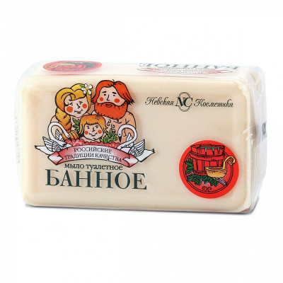 Мыло туалетное Невская косметика Банное 140 г. Купить в интернет ...