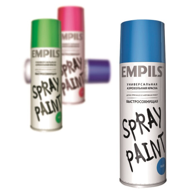 Краска аэрозольная Empils 1240-5 для внутренних и наружных работ ...